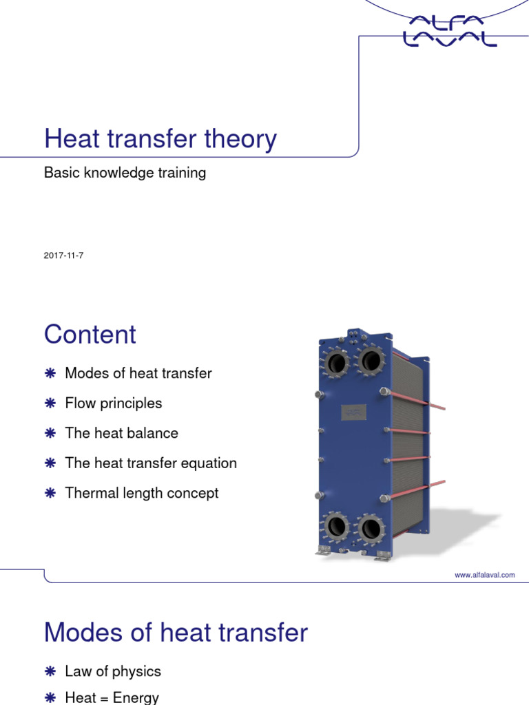 Heat Transfer Theory Rev3 | PDF | Fluid Dynamics | Heat Transfer