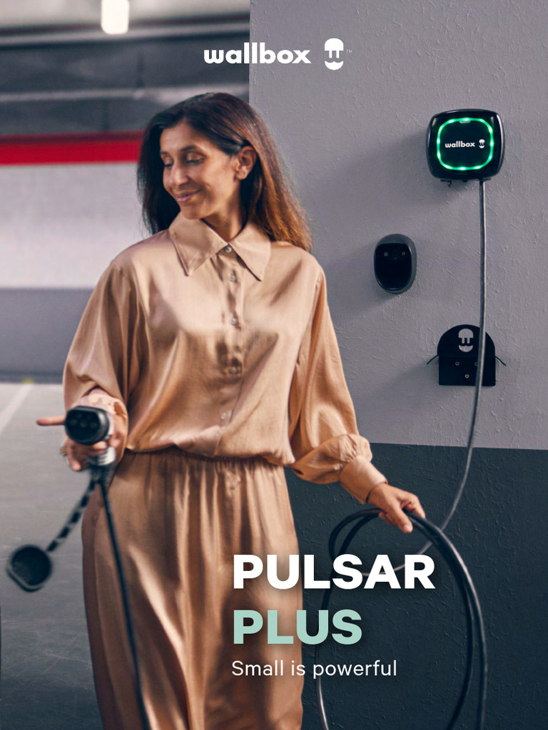 Wallbox Pulsar Plus Brochure A5 DIGITAL Rev | PDF | Battery Charger ...