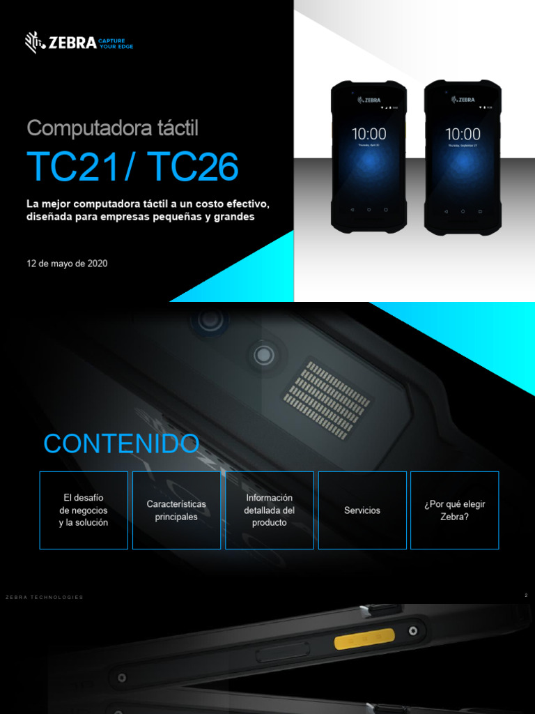 Tc21 Tc26 Presentation | PDF | Bluetooth | Android (sistema operativo)