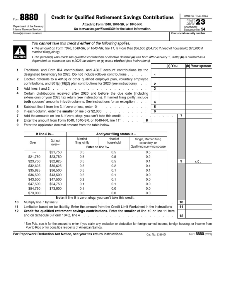2023 Return | PDF | Individual Retirement Account | 401(K)
