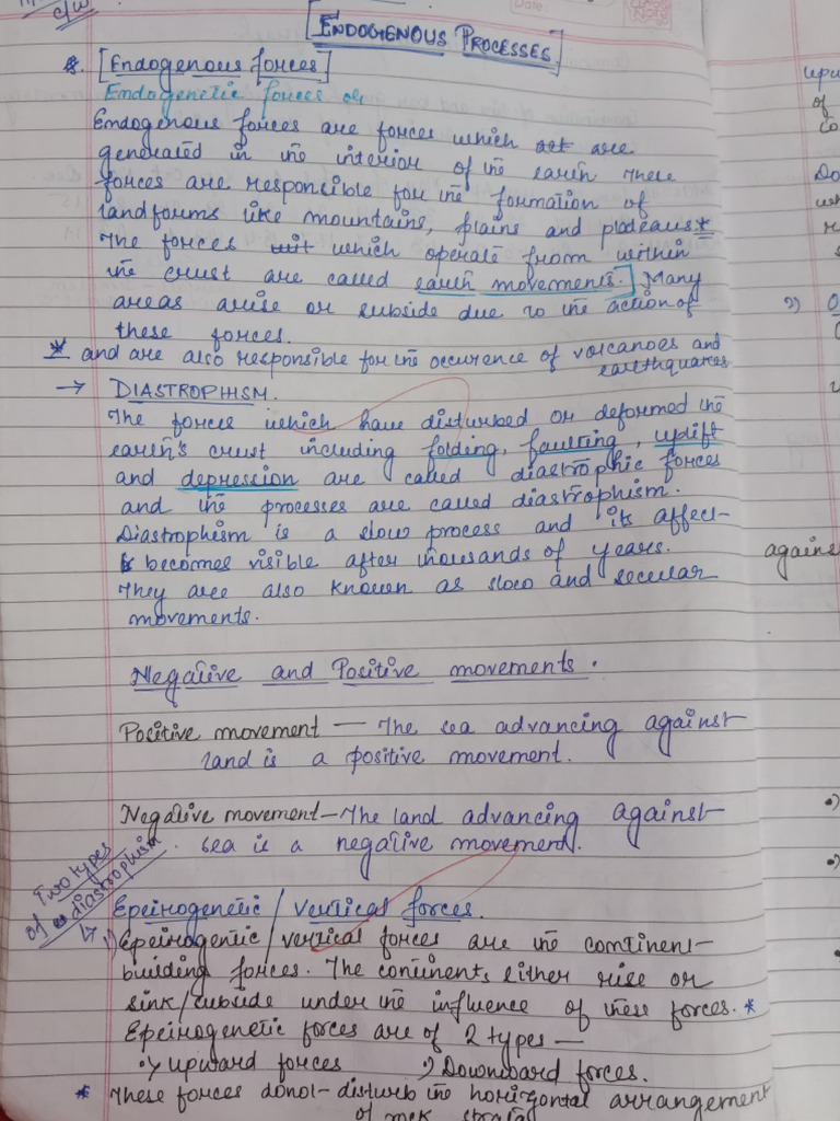 Endogenous Process Notes | PDF | Science & Mathematics