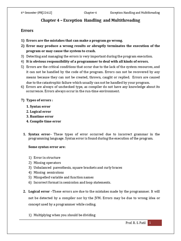 Jpr Ch 4 Pdf Class Computer Programming Java Programming Language