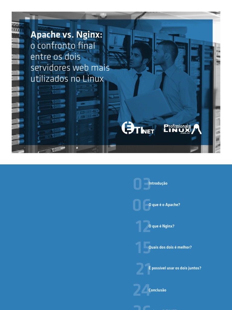 E-Book - Apache vs. Nginx - o Confronto Final Entre Os Dois Servidores Web Mais Utilizados No ...