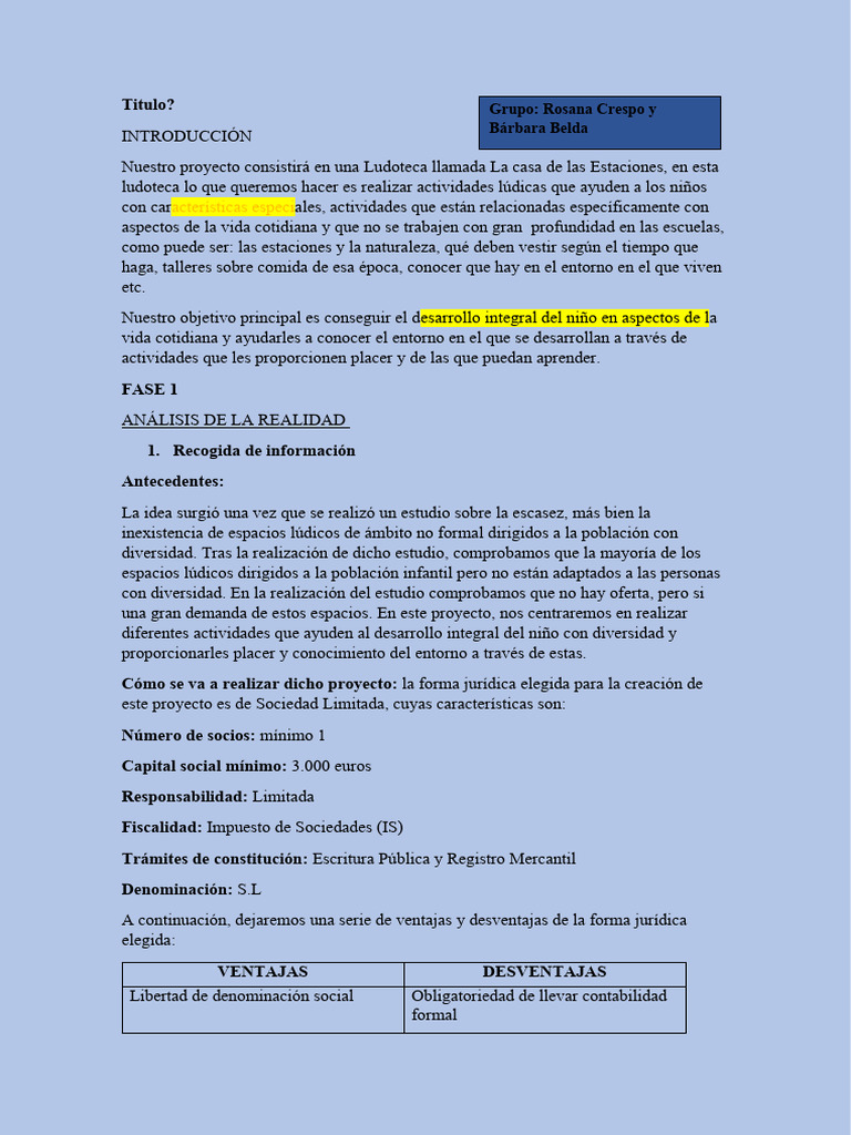 Proyecto Fase 1 | PDF | Sociedad | Ciudad