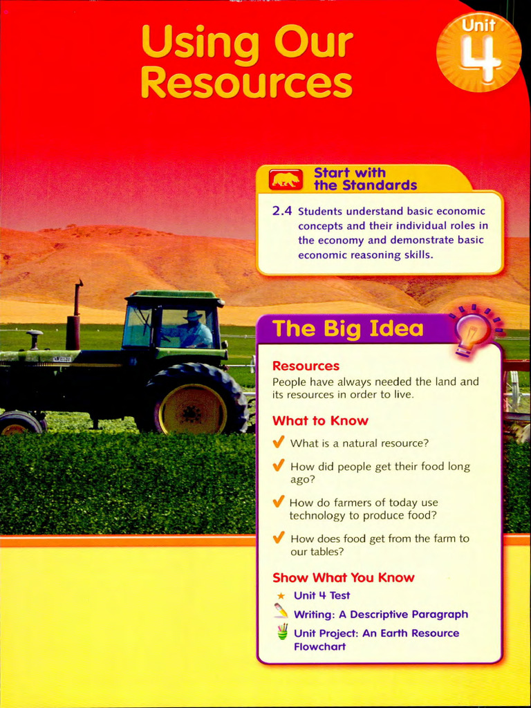 Unit 4 Intro 2nd Grade REF | PDF