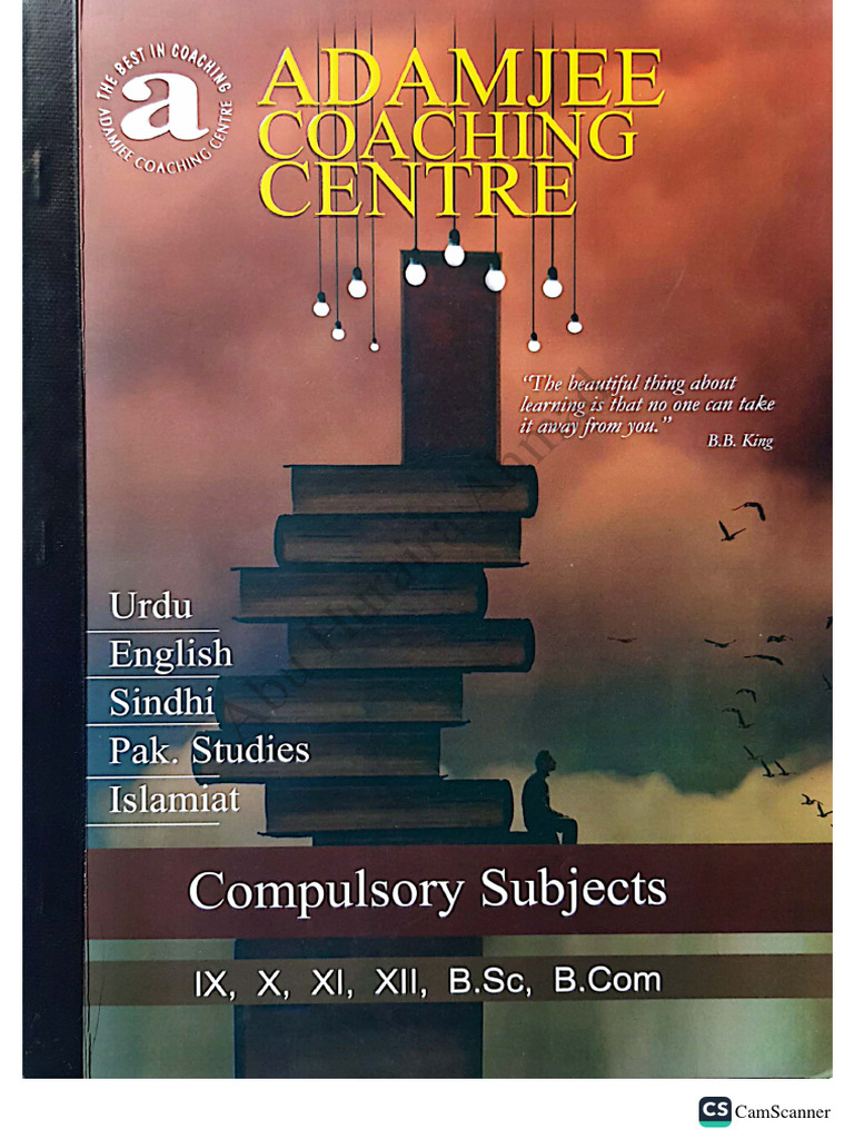 PST XII-ENGLISH - Adamjee Coaching Centre - ????? ??????? | PDF