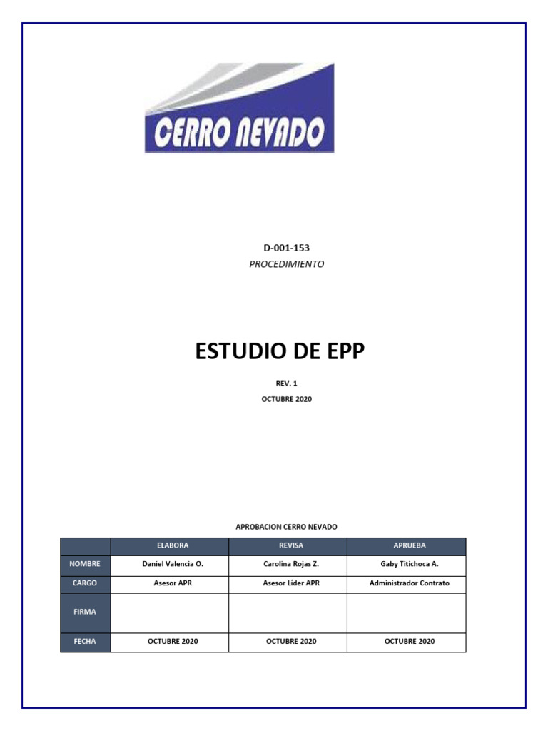 Estudio de EPP para Prevención de Riesgos | PDF | Guante | ruido