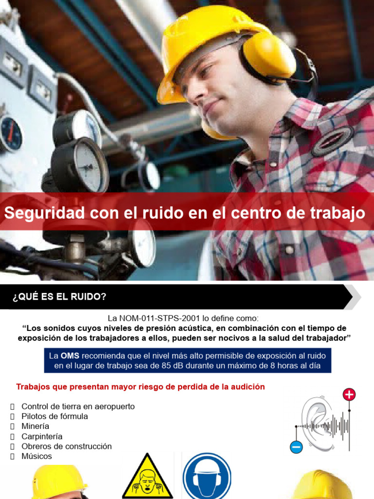 Ruido en El Centro de Trabajo | Descargar gratis PDF | ruido | Escuchando