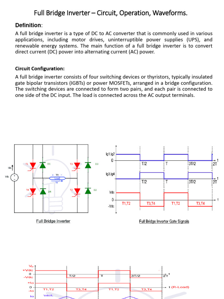 Ful Bridge Inverter | PDF