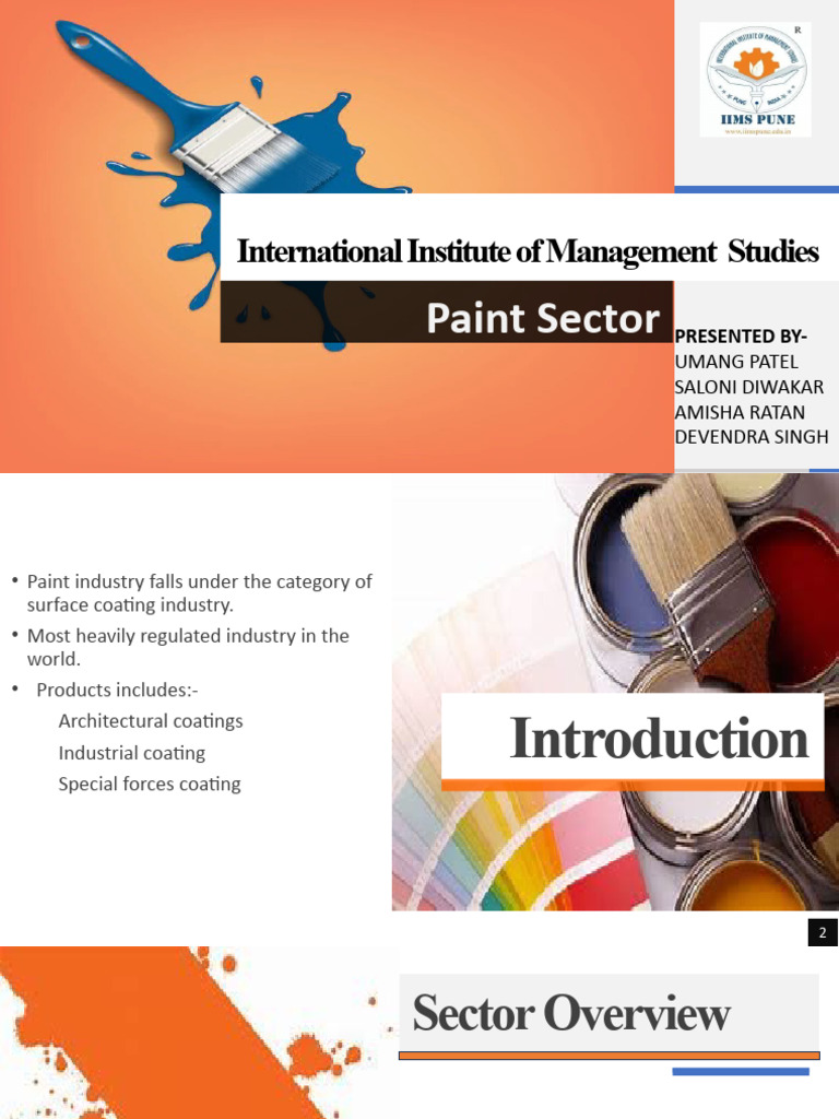 Paint Sector New | PDF | Economies