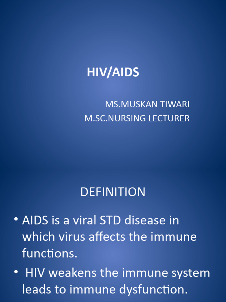 Aids | PDF | Hiv/Aids | Hiv