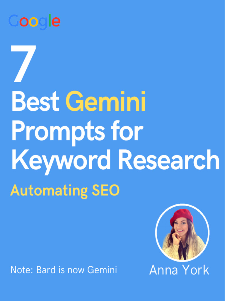 7 Best Gemini Prompts For Researchers | PDF | Search Engine ...