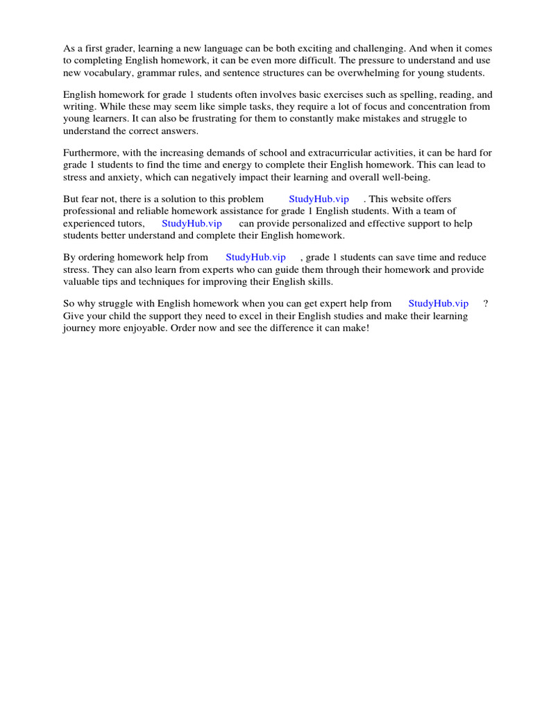 English Homework for Grade 1 | PDF | Phonics | Worksheet