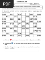 Guía de Numeros Del 800 Al 900 | PDF