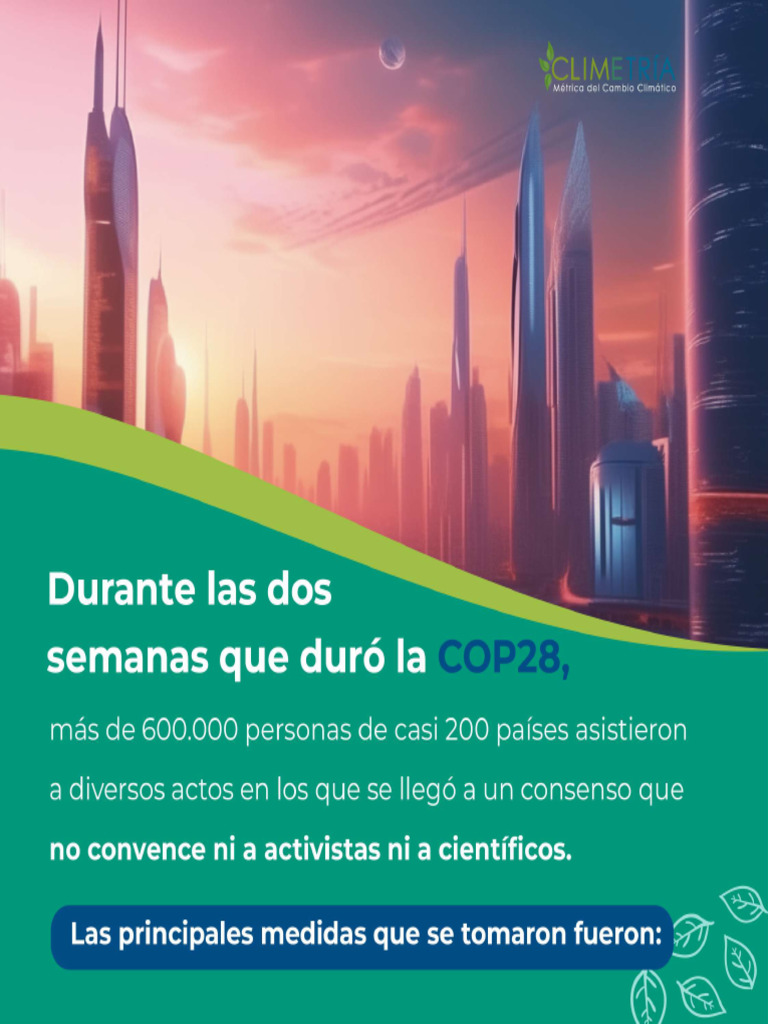 Resultados COP28 | PDF