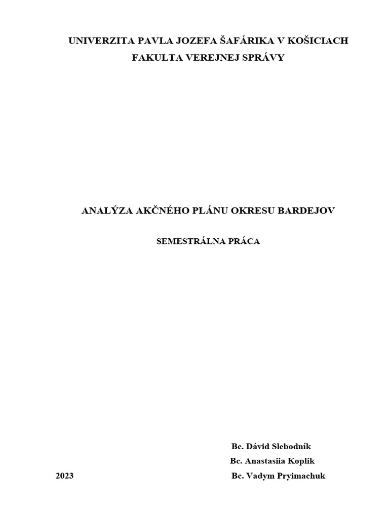 Analyza | PDF