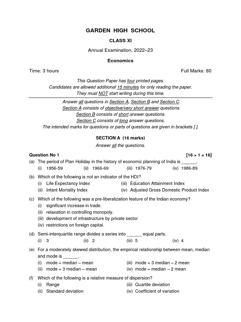 11 Economics Pdf Mean Economies