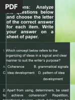English: Quarter 4 - Module 1: Using Appropriate Grammatical Signals or ...