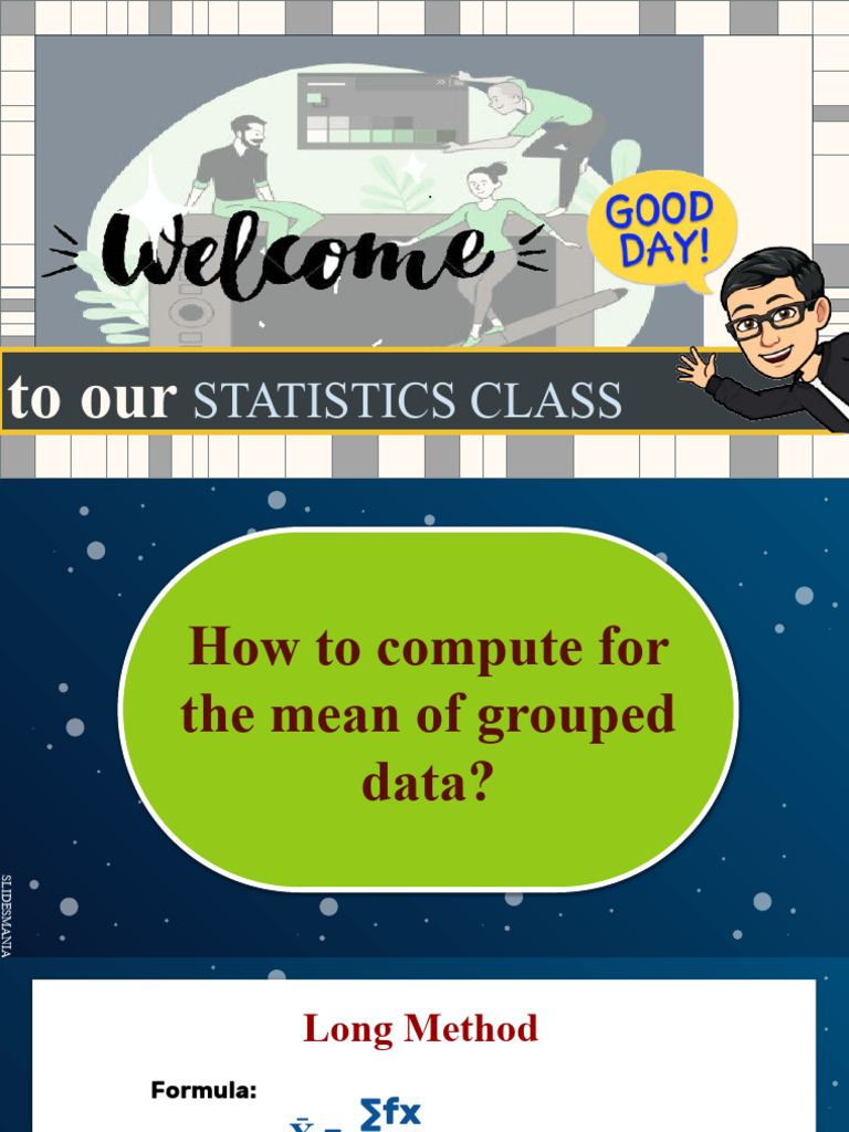 Median For Grouped Data | PDF | Median | Statistical Theory