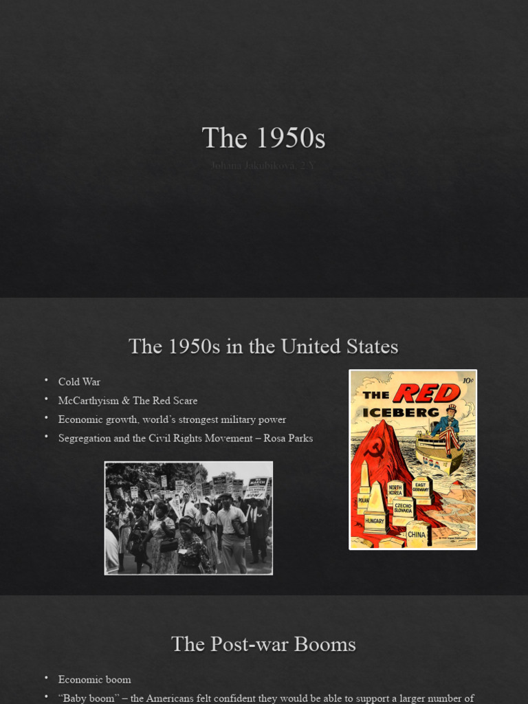 Jakubíková 1950s | PDF | Beat Generation