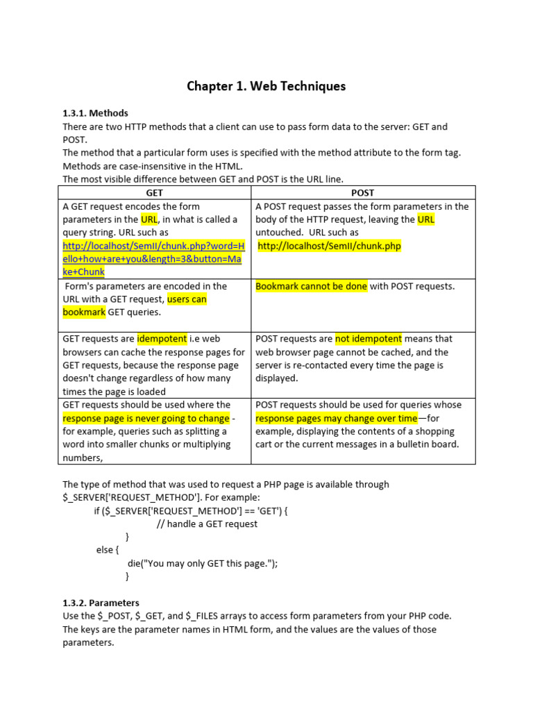 Get Post Variables Pdf Networking Internet And Web