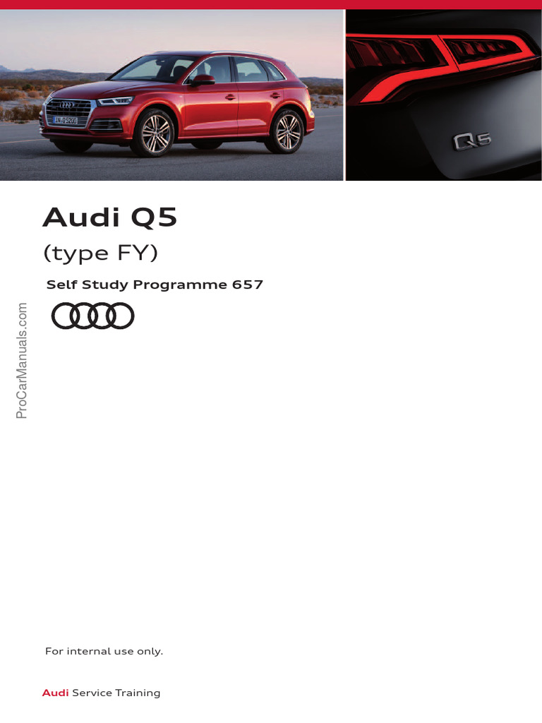 SSP 657 Audi Q5 Type FY | PDF | Engines | Audi