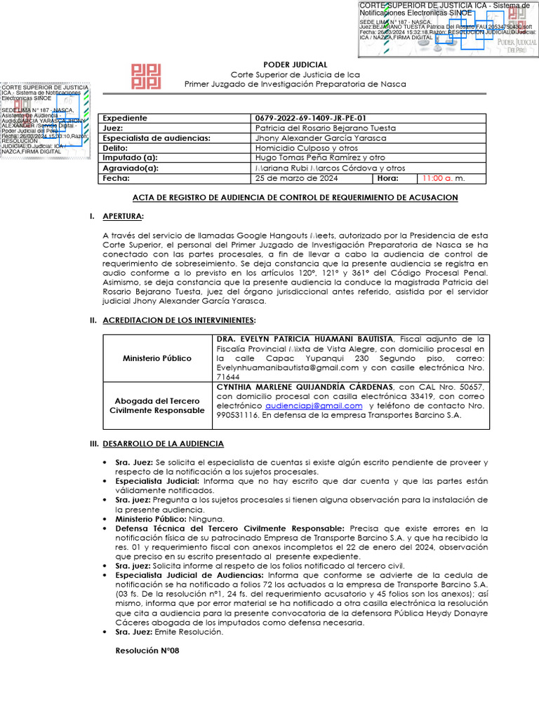 Reprogramacion | PDF | Fiscal | Ley procesal