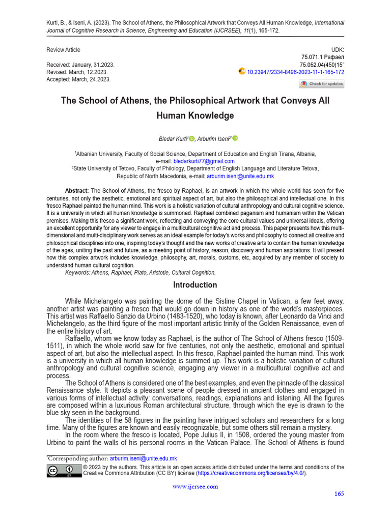 The School of Athens The Philosophical Artwork That Conveys All Human ...