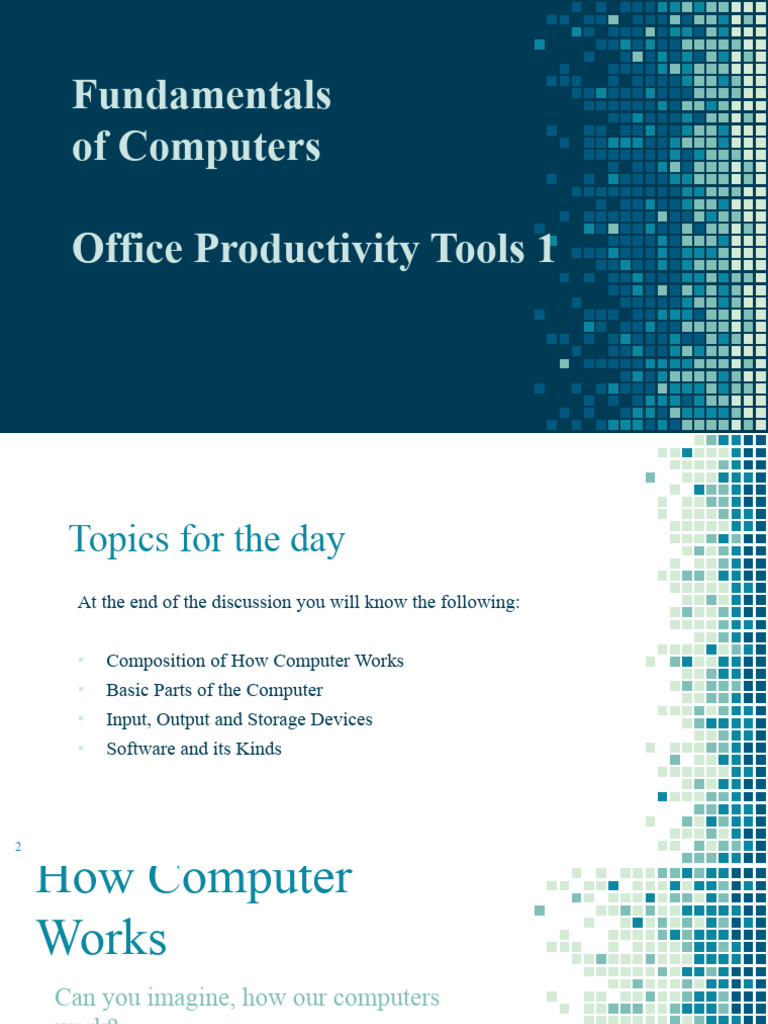 Fundamentals of Computer | PDF | Computer Data Storage | Hard Disk Drive