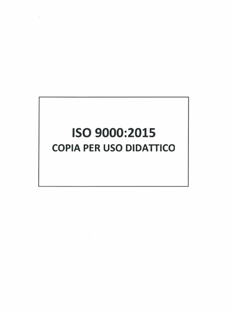 Iso 9000 2015 Pdf
