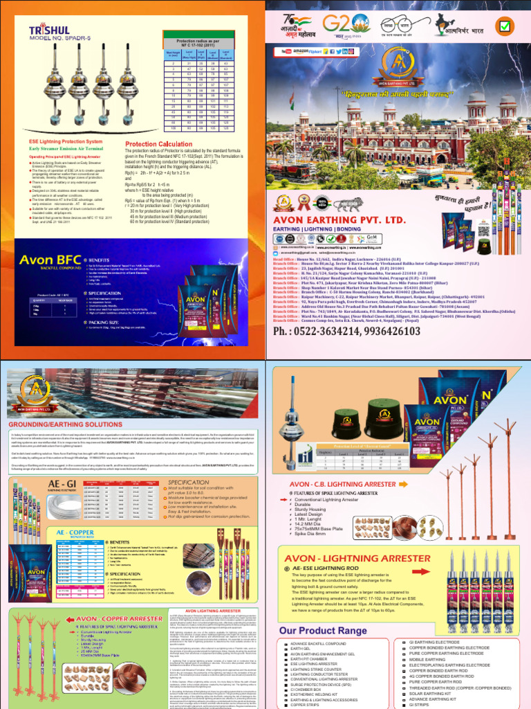 Avon Catlog Folder New-2 | PDF | Electrical Breakdown | Atmospheric Electricity