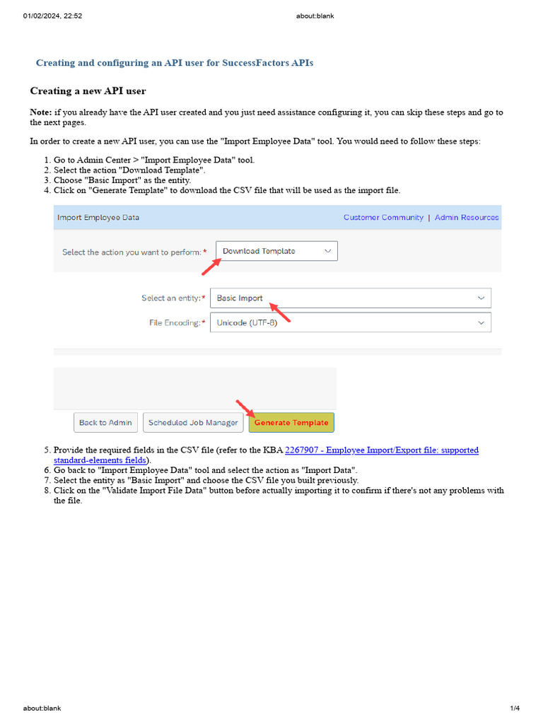 API User Creation | Download Free PDF | User (Computing) | Login