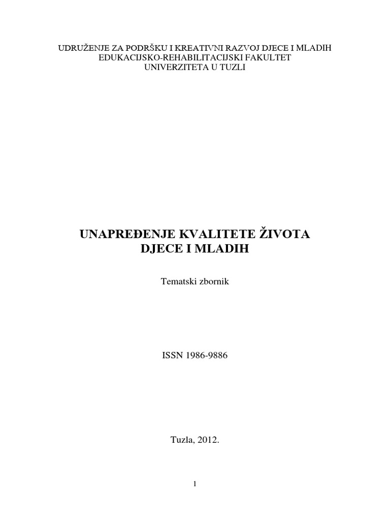 Zbornik-2012 Zlatibor Compressed | PDF