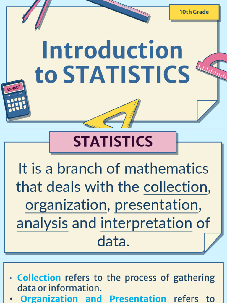 Introduction To Statistics | PDF | Statistics | Standard Deviation
