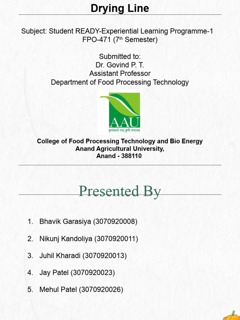 Drying PPT 2023 | Download Free PDF | Heat Transfer | Humidity