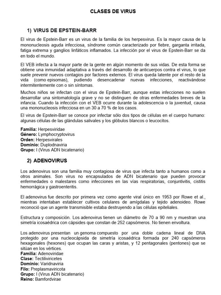 Síntomas del rinovirus y sus ingredientes | PDF | Virus | Resfriado comun