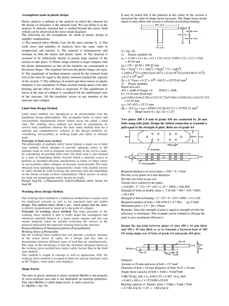 ADSS Final 120317 | PDF | Elasticity (Physics) | Strength Of Materials