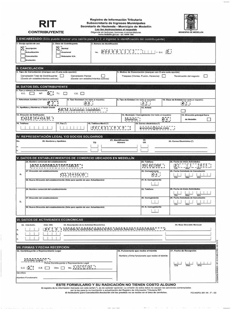 Formatos Documentos Legales Entregable Final Fundamentos Legales 1 | PDF | Documento de identidad