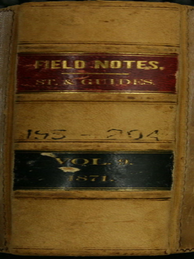 BLM Field Notes | PDF