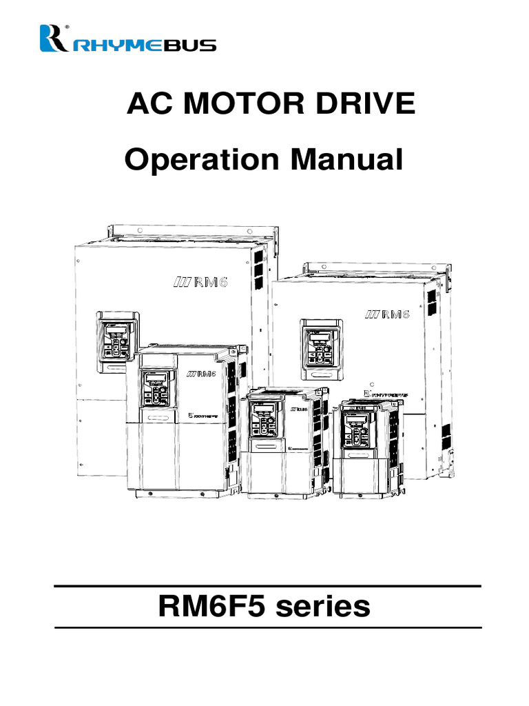 RM6F5英文操作手冊20220708 (XB200145) | PDF | Power Supply | Alternating Current