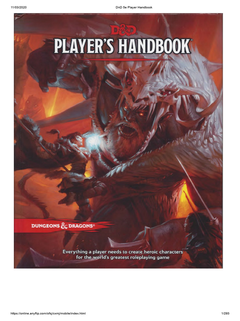 Players Handbook - D&D 5e | PDF | Computers
