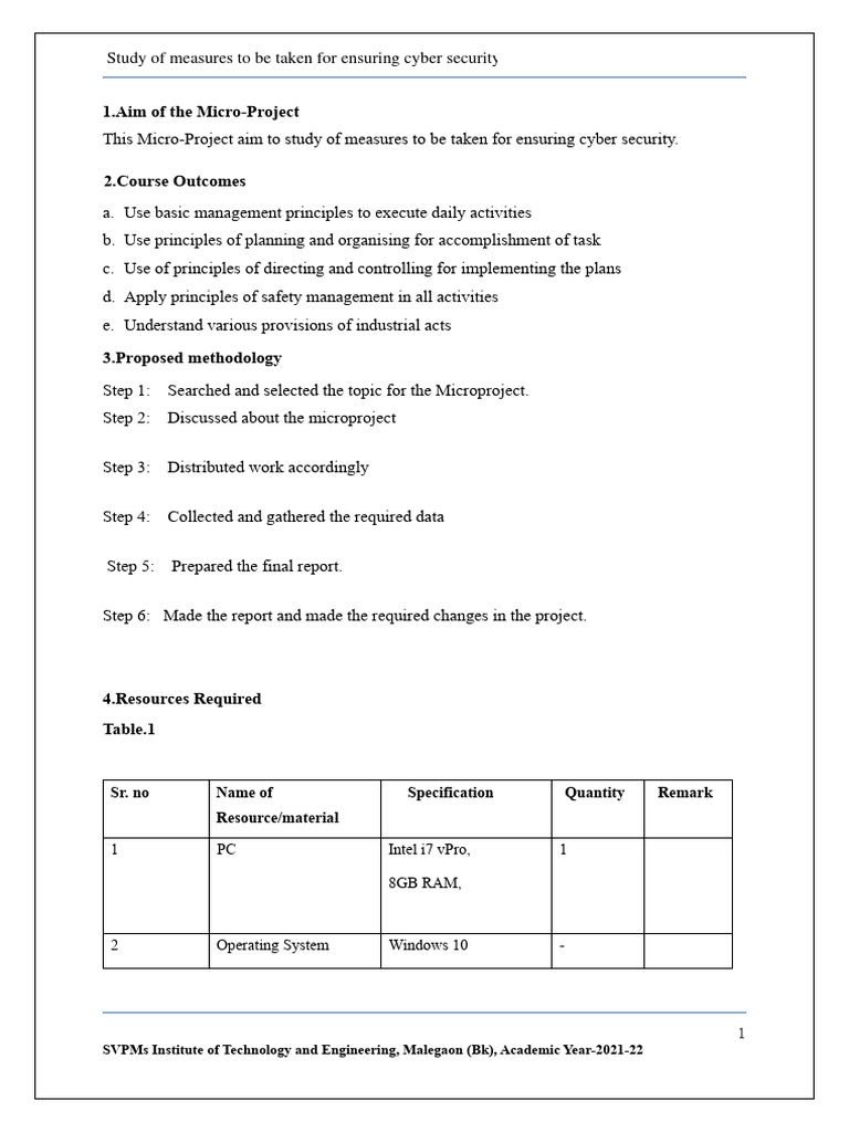 Management Microproject Download Free Pdf Security Computer Security