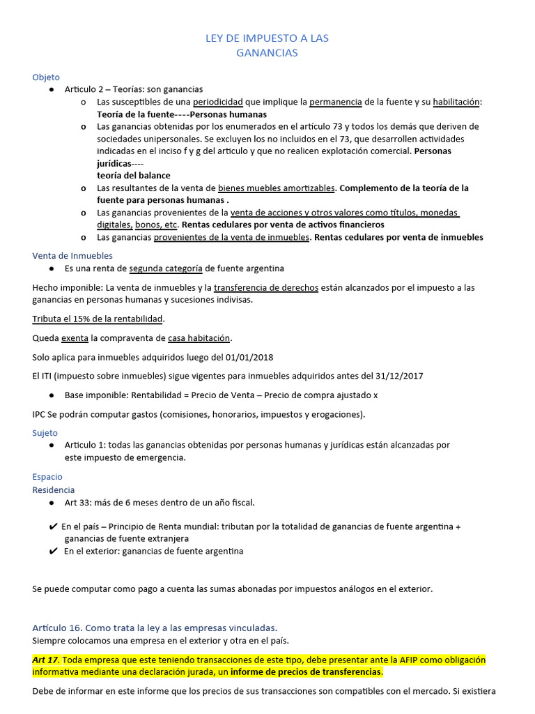 Resumen IIGG | PDF | Impuestos | Compartir (Finanzas)