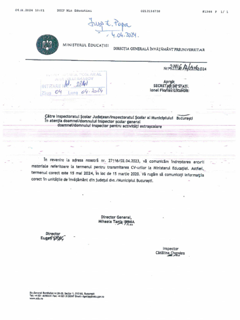 Comisie Evaluare Proiecte | PDF