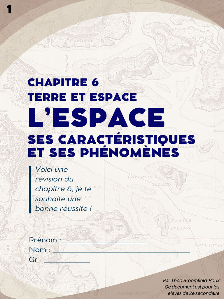 Chapitre 6 Terre Et Espace | PDF | Soleil | Planètes