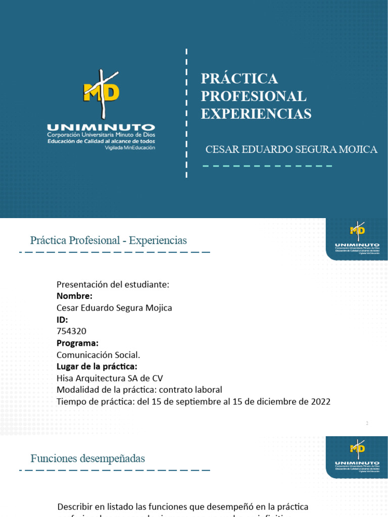 Plantilla Presentacion Practica Profesional | PDF | Gestión de recursos humanos