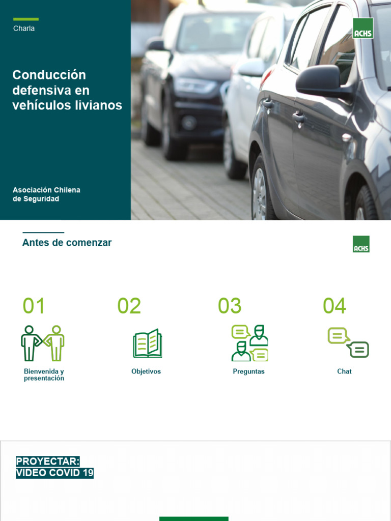 CH - Ex - Conduccion Defensiva en Vehiculos Livianos | PDF | Accidente de tráfico | Cinturón de ...