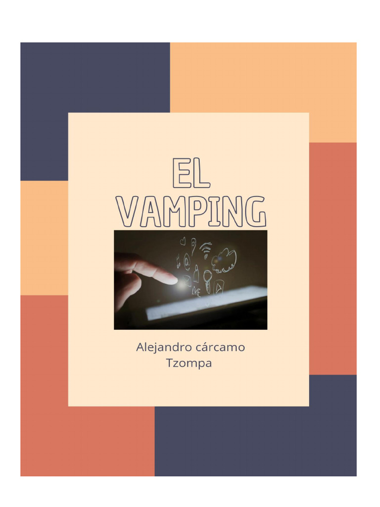 Efectos del Vamping en la Salud Juvenil | PDF | Depresión (estado de ...