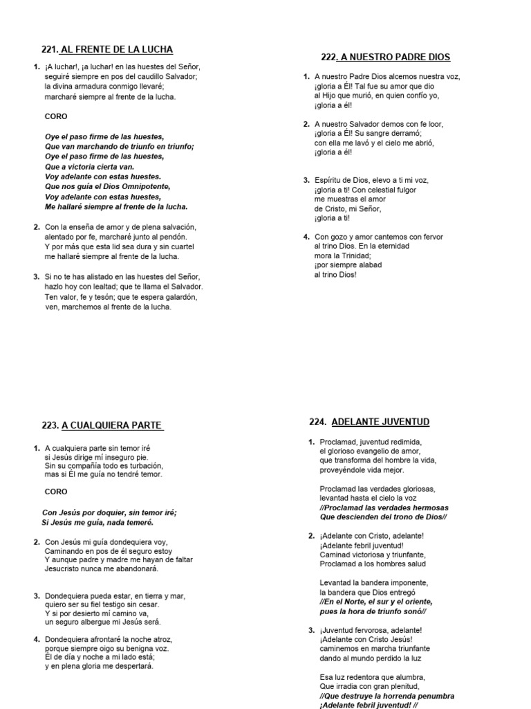 Himnos para Agregar - 015007 - 084253 | PDF | Cristo (título) | Jesús