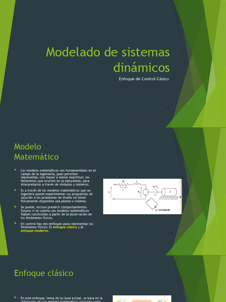 Control - Modelado de Sistemas Dinámicos (Parte I) | PDF | Fuerza ...